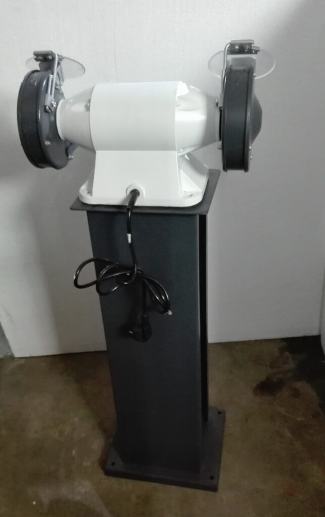 BENCH GRINDER (BRAND NEW) WITH STAND – ASSK Machinery Canada